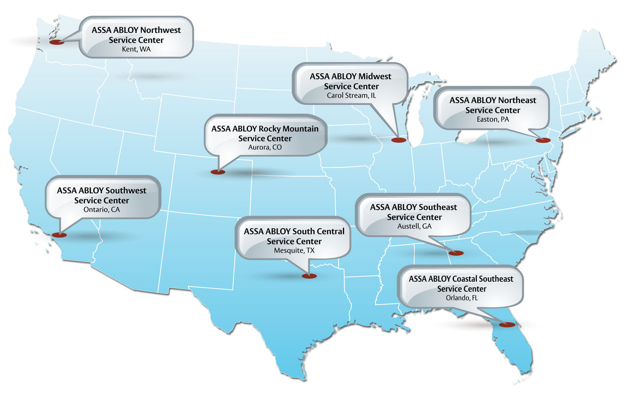 ASSA ABLOY Service Centers | ASSA ABLOY Service Centers